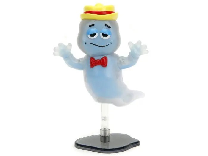 Glow-in-the-Dark Boo Berry 3.5″ Figure with Stand & Cereal Box by Jada ...