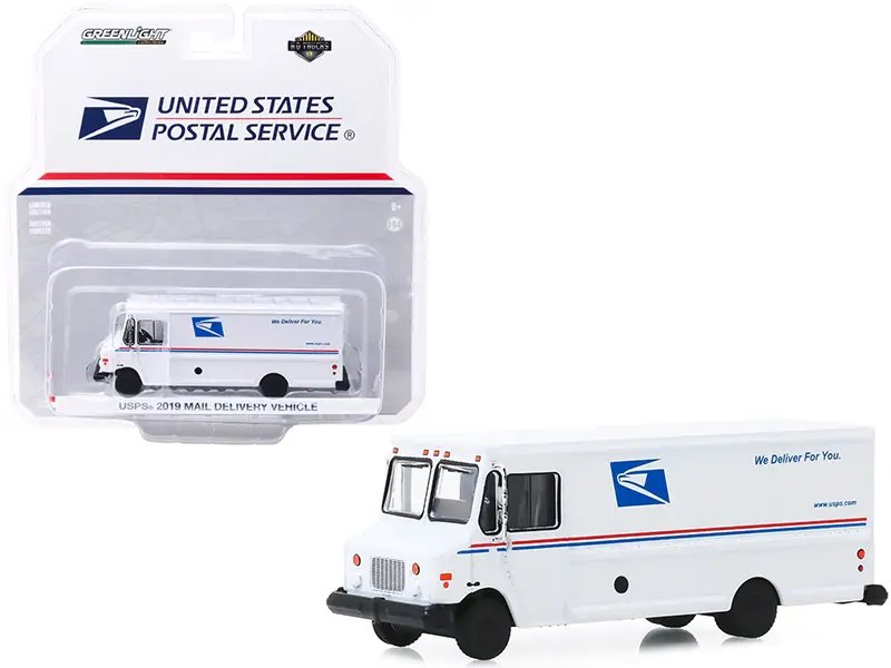 2019 USPS Mail Delivery Diecast Model 1/64 by Greenlight - H.D. Trucks ...