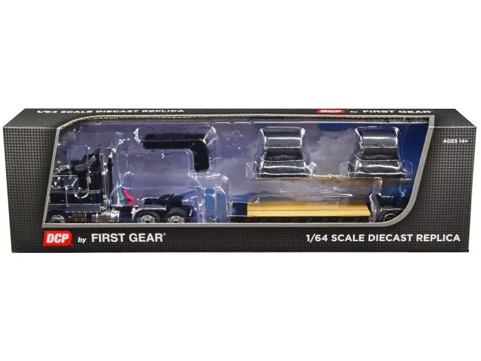 Peterbilt 352 COE 110″ Sleeper Diecast Model with Turbo Wing & Rogers ...