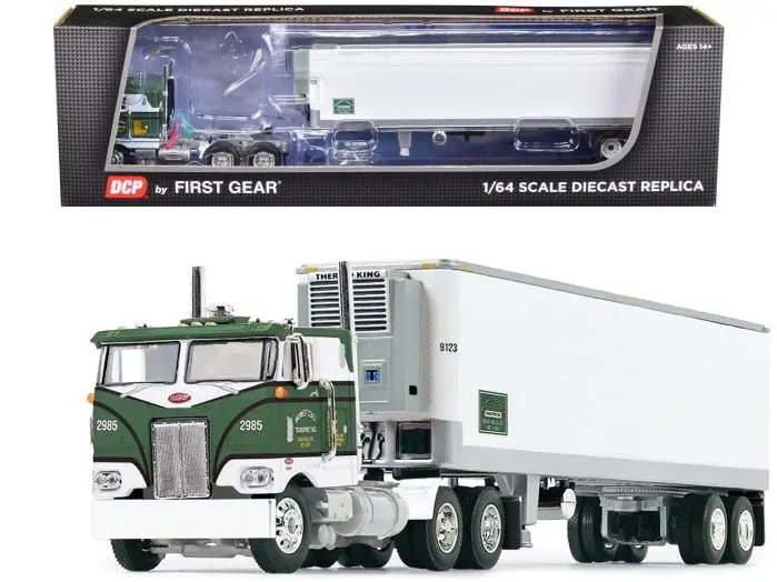 Peterbilt 352 COE 86″ Sleeper with 40′ Vintage Refrigerated Trailer ...