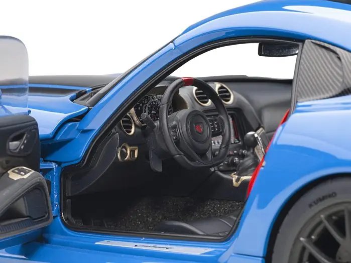 2017 Dodge Viper ACR Competition Blue 1/18 Model Car by Autoart ...