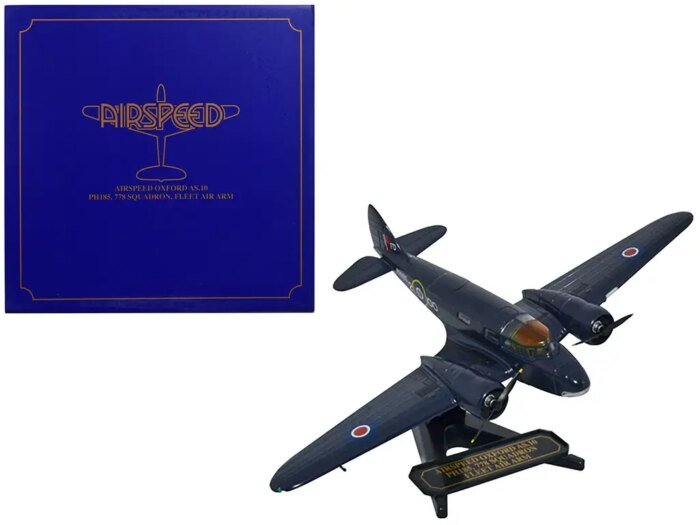 1/72 Diecast Airspeed AS.10 Oxford Aircraft - Royal Air Force Model by ...