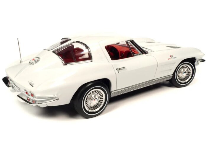 1963 Chevrolet Corvette Z06 Split-Window Coupe: Iconic Ermine White ...
