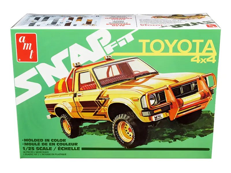 Customize Your Adventure: AMT 1/25 Scale Toyota Hilux 4x4 Model Kit