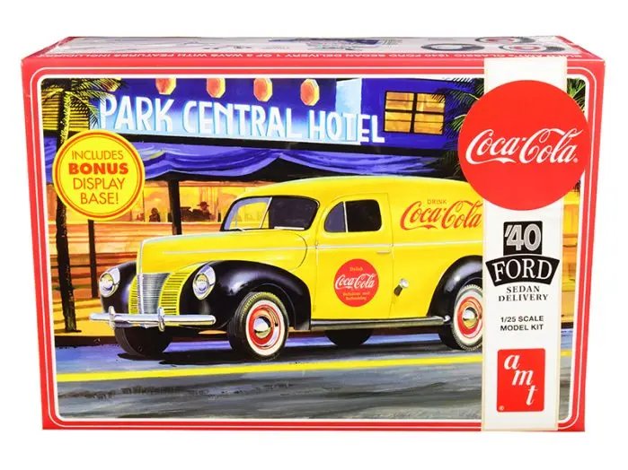 Build the Iconic 1940 Ford Sedan Delivery 'Coca-Cola' Model Kit by AMT ...