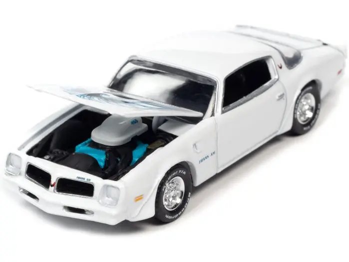 1976 Pontiac Firebird Trans Am - Classic Cameo White with Blue Accents