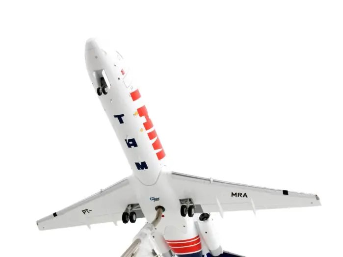 GeminiJets 1/200 Diecast Fokker F100 TAM Linhas Aereas Model Airplane ...