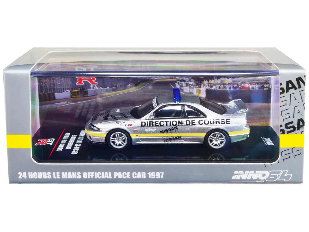1997 Nissan Skyline GT-R R33 Le Mans Pace Car 1/64 Diecast by Inno ...