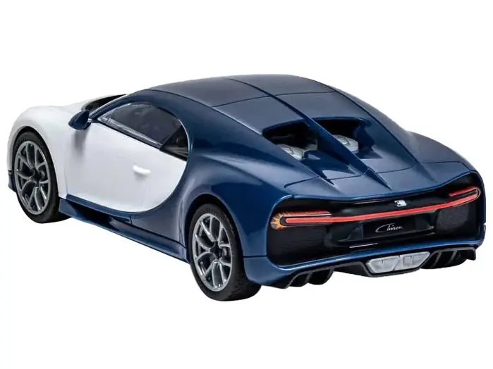 Build Your Dream: Airfix Quickbuild Bugatti Chiron White/Blue Model Kit