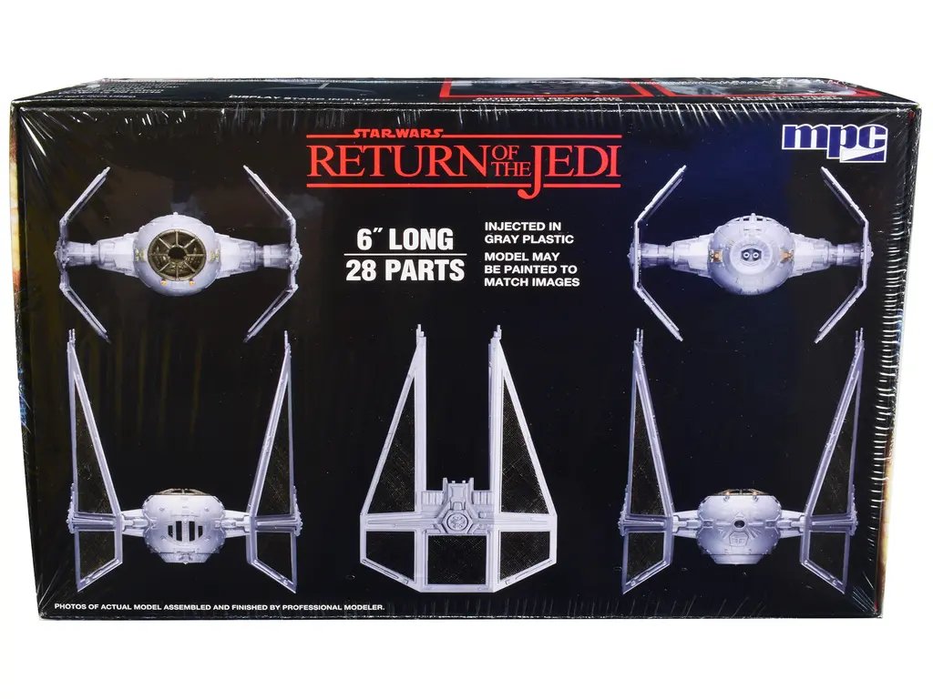 Build Your Own Star Wars Tie Interceptor: 1/48 Scale Model Kit by MPC