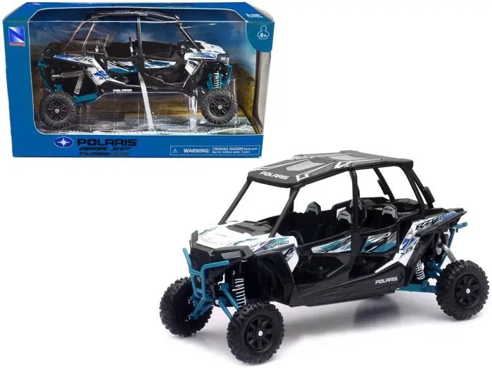 Polaris RZR XP 4 Turbo EPS Sport UTV 1/18 Diecast Model - Matt White ...