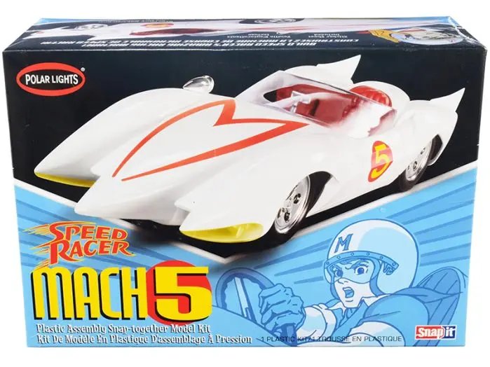 Build Your Own Speed Racer Mach 5: 1/25 Scale Model Kit by Polar Lights