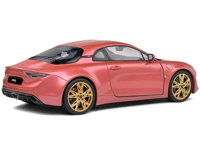 2021 Alpine A110 Rose Bruyere Pink Metallic Diecast Model 1/18 by ...