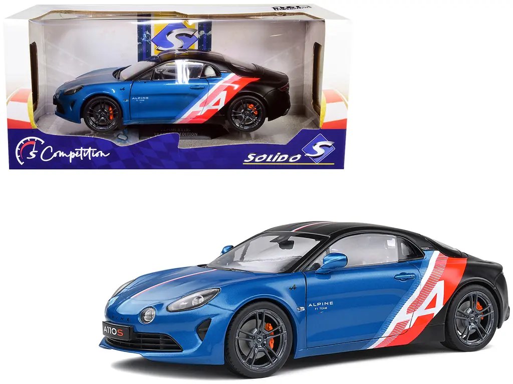 2021 Alpine A110S F1 Team Trackside Edition 1/18 Diecast Model Car by ...
