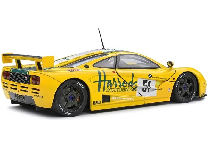 McLaren F1 GTR #51 Harrod's 1995 Le Mans 1/18 Diecast Model by Solido