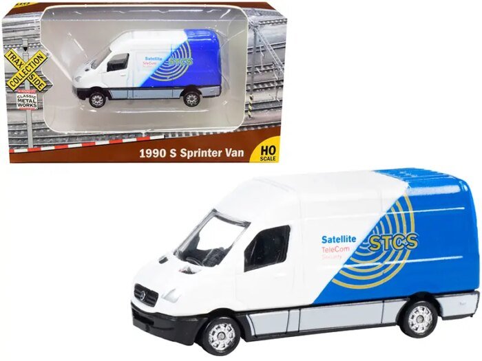 1990 Mercedes Benz Sprinter Van Diecast Model 1/87 HO Scale - STCS ...